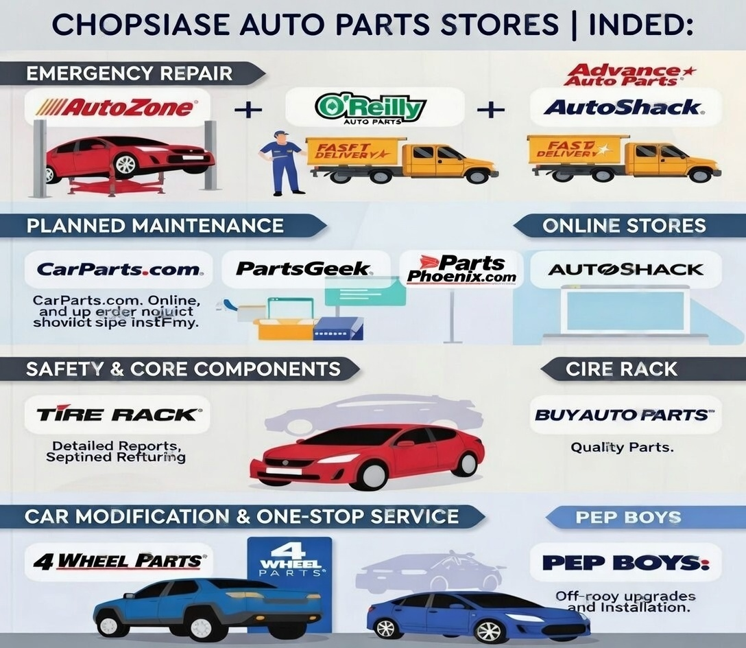 The Best Auto Parts Stores in the US (2025): Inventory, Pricing, Servi ...
